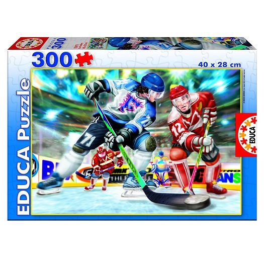 PUZZLES EDUCA - PUZZLE EDUCA 300 PIEZAS REFERENCIA 15473, HOCKEY SOBRE ...