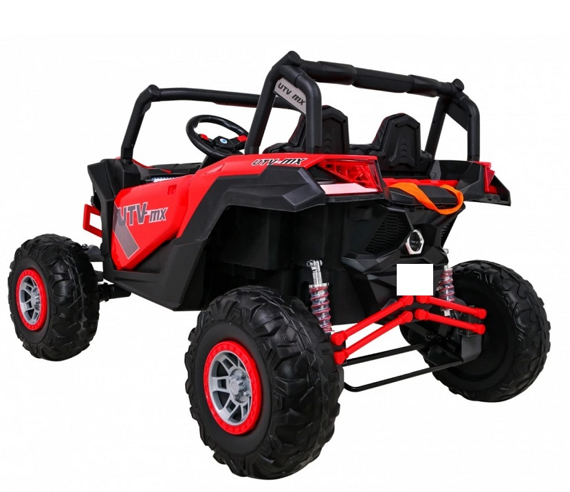 BUGGY ELECTRICO 24V, NIÑOS HASTA 8 AÑOS, 4X4, ROJO, RC, 2 PLAZAS ...