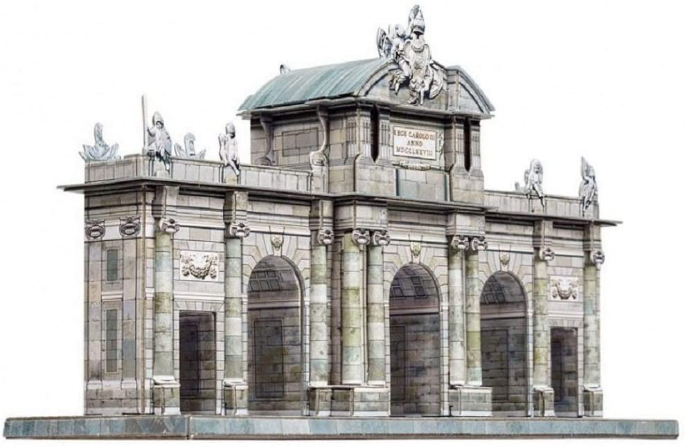CLEVER PAPER- Puzzles 3D Puerta de Alcalá, Madrid (14353), Coches ...