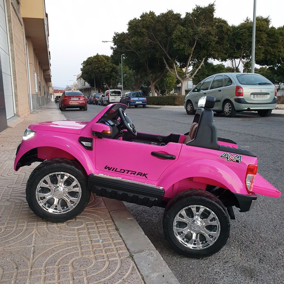 Ford Ranger Wildtrak 4x4, rosa, MP4, IndalChess Tienda de coches para niños