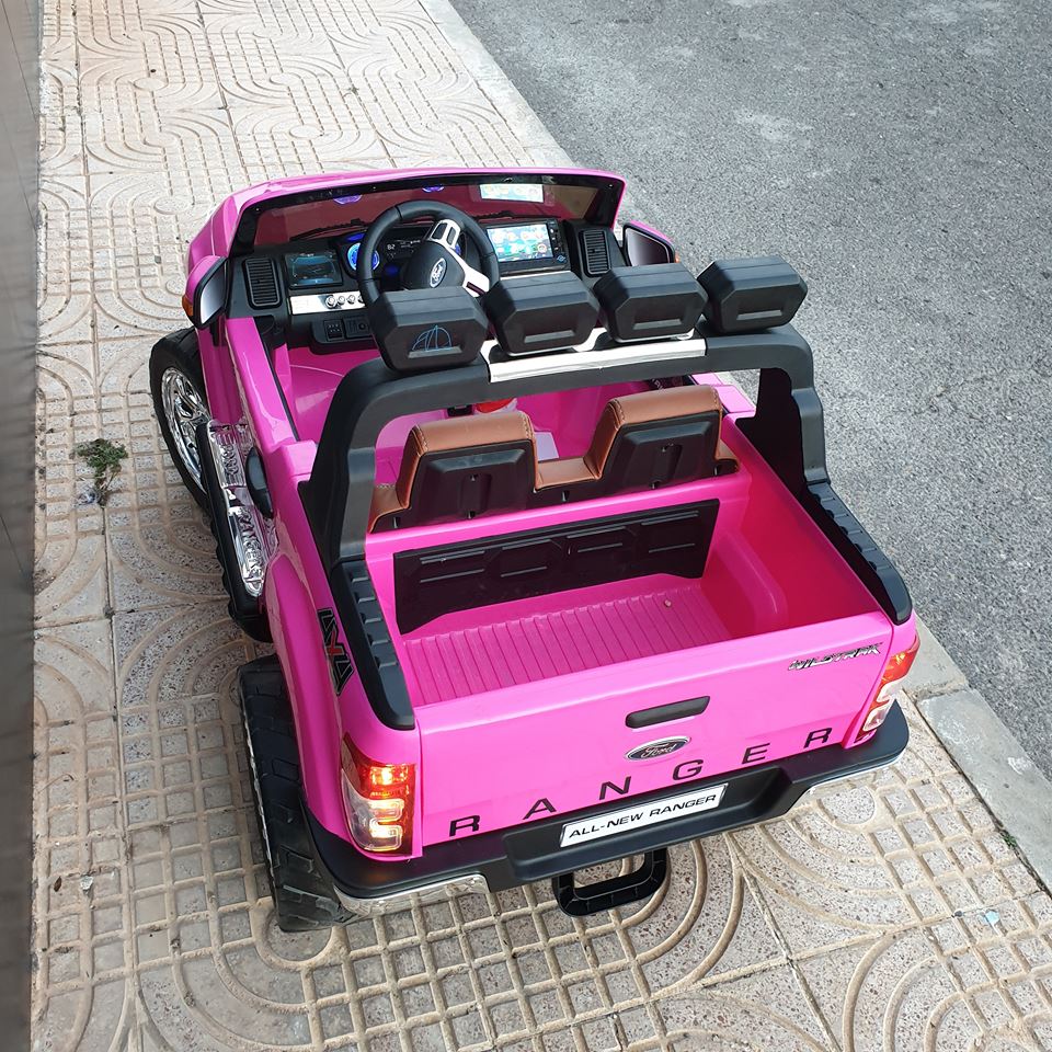 Ford Ranger Wildtrak 4x4, rosa, MP4, IndalChess Tienda de coches para niños