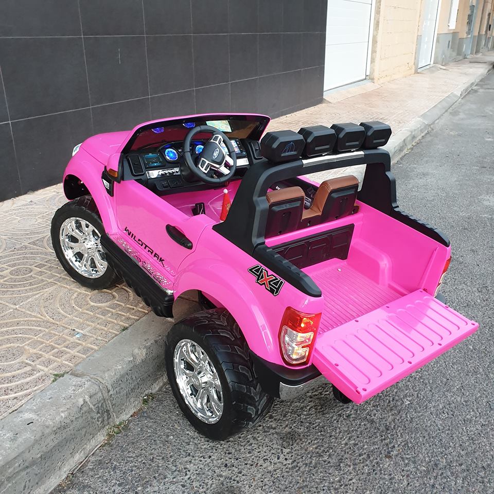 Ford Ranger Wildtrak 4x4, rosa, MP4, IndalChess Tienda de coches para niños