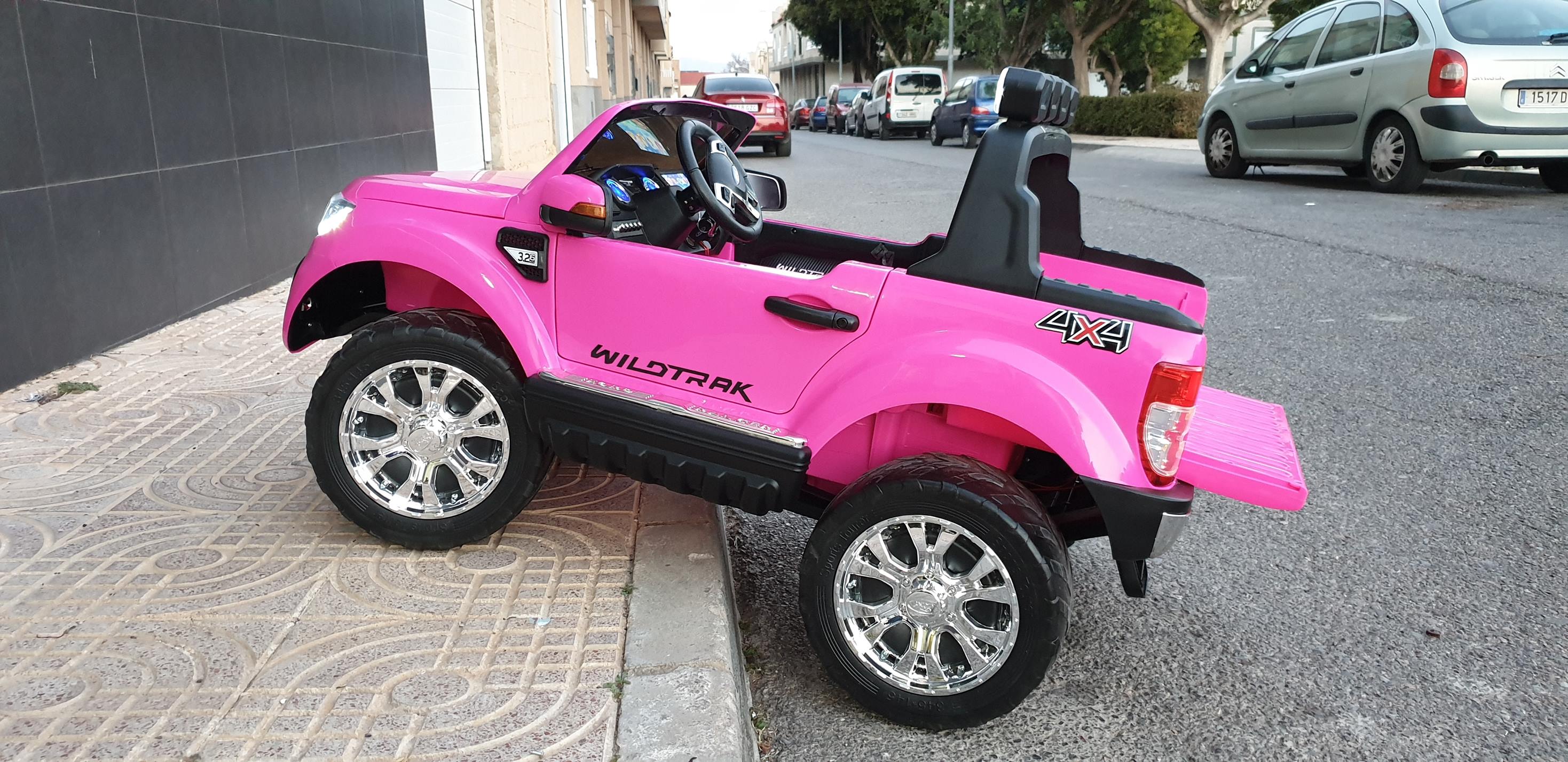 Ford Ranger Wildtrak 4x4, rosa, MP4, IndalChess Tienda de coches para niños