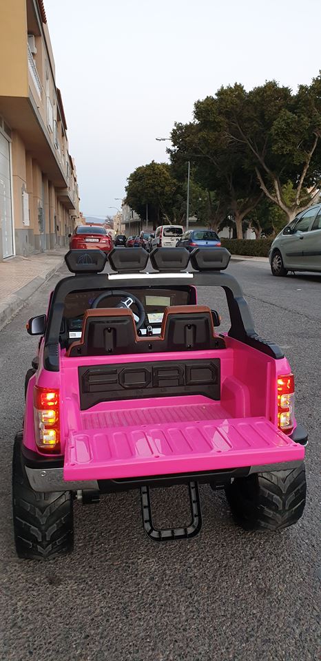 Ford Ranger Wildtrak 4x4, rosa, MP4, IndalChess Tienda de coches para niños