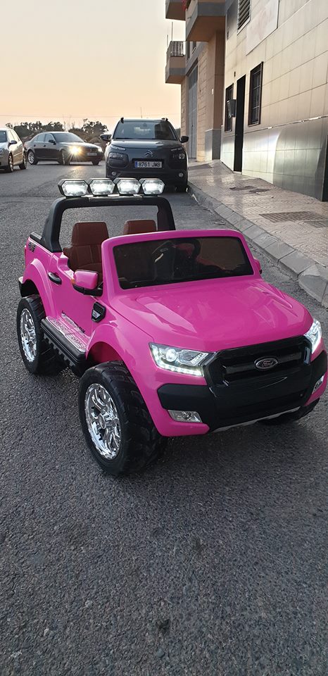 Ford Ranger Wildtrak 4x4, rosa, MP4, IndalChess Tienda de coches para niños