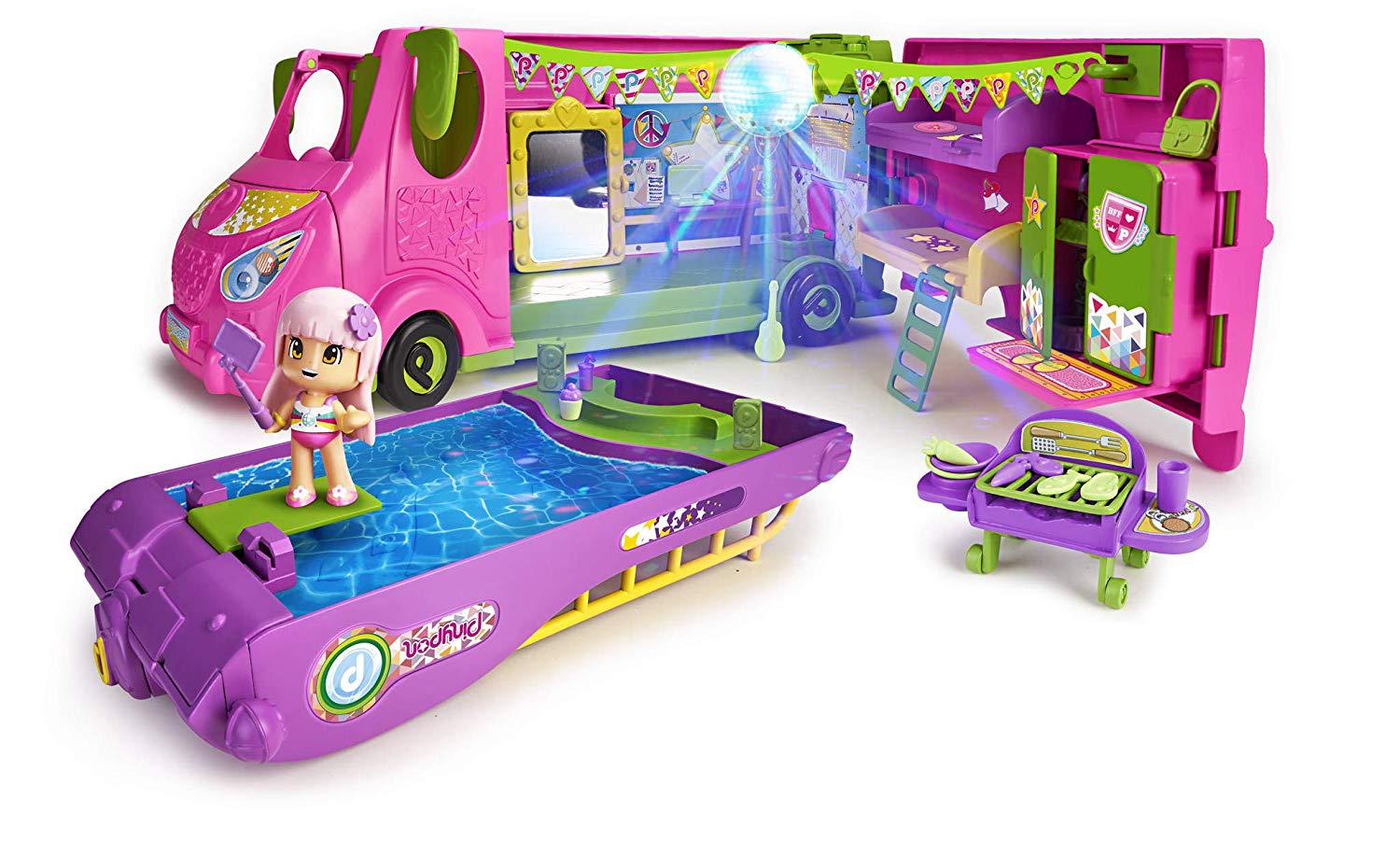 Pinypon Cool Caravan - FA700015070, IndalChess Tienda de coches para niños