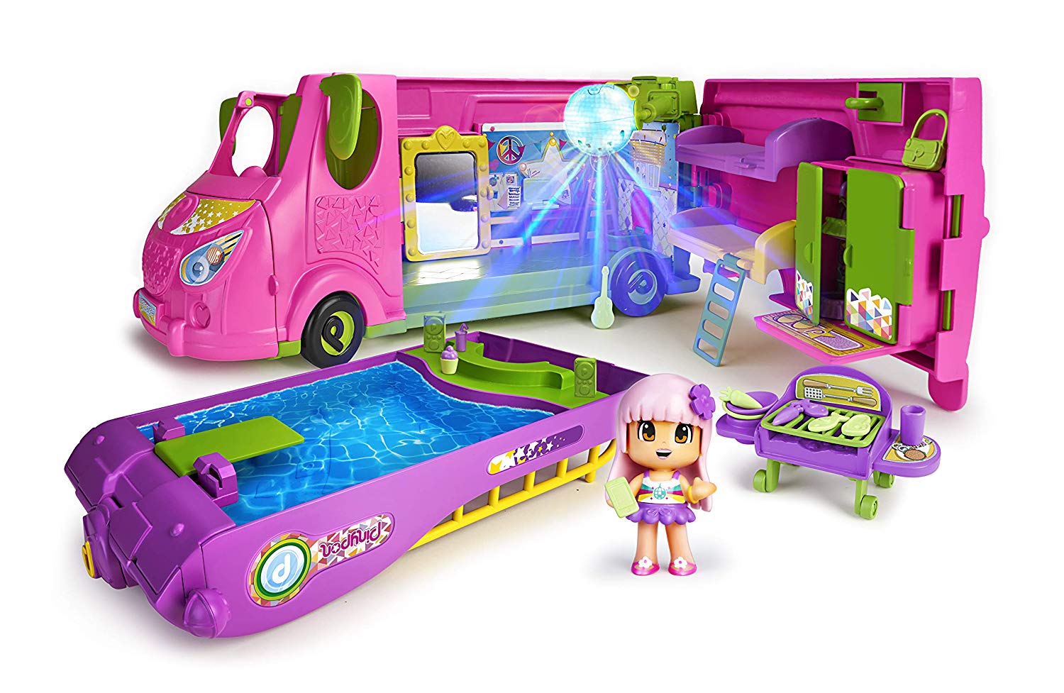 Pinypon Cool Caravan - FA700015070, IndalChess Tienda de coches para niños