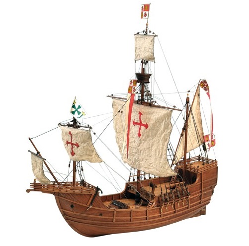 MAQUETA BARCO DE MADERA SANTA MARÍA, IndalChess Tienda de coches para niños