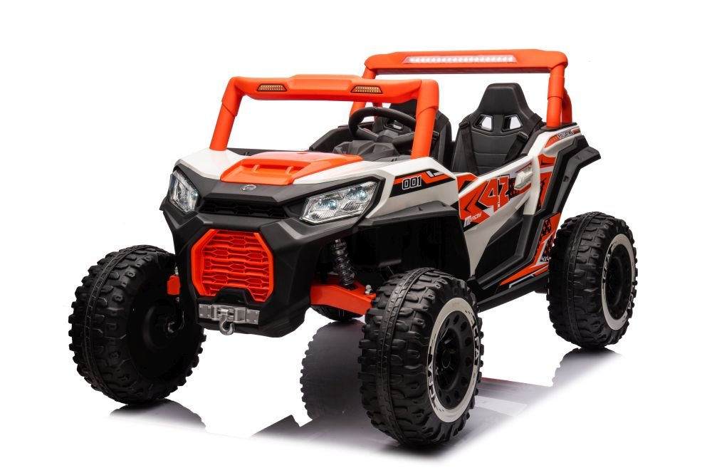 Buggy 24V a batería NEL-913 Naranja 4x4, 2 plazas, RC, Coches ...