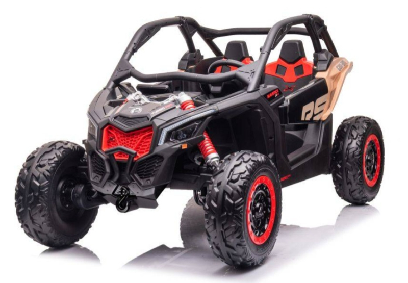 BUGGY 24V CAN-AM Maverick, NEGRO, 4 MOTORES DE 200W, cuero, Mp4, RC, 2 ...