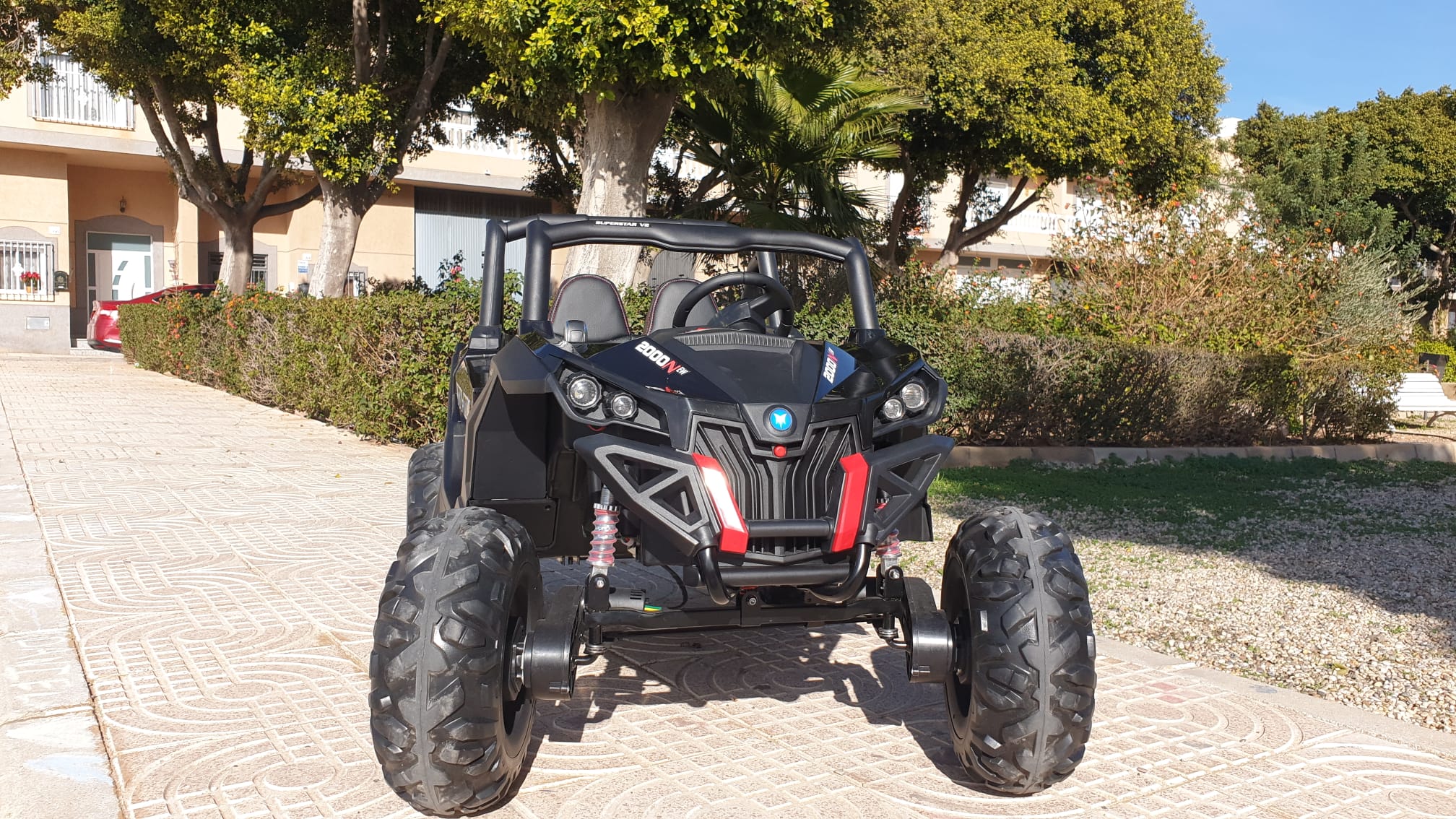 BUGGY ELECTRICO NIÑOS 4 MOTORES - COCHES ELECTRICOS 2 PLAZAS NIÑOS ...