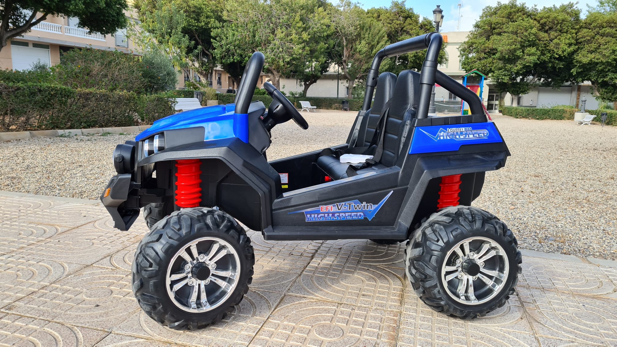VENTA BUGGY RSX 4 MOTORES DE 45W - AZUL, Coches eléctricos y motos para ...