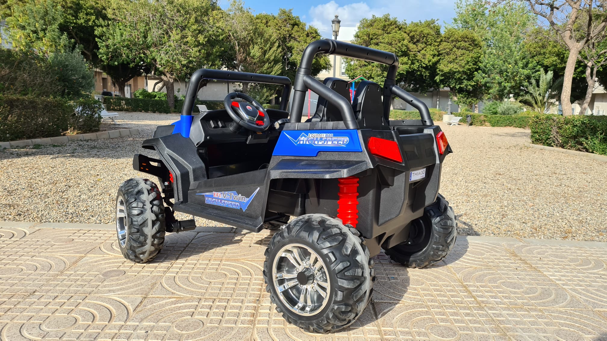 VENTA BUGGY RSX 4 MOTORES DE 45W - AZUL, Coches eléctricos y motos para ...