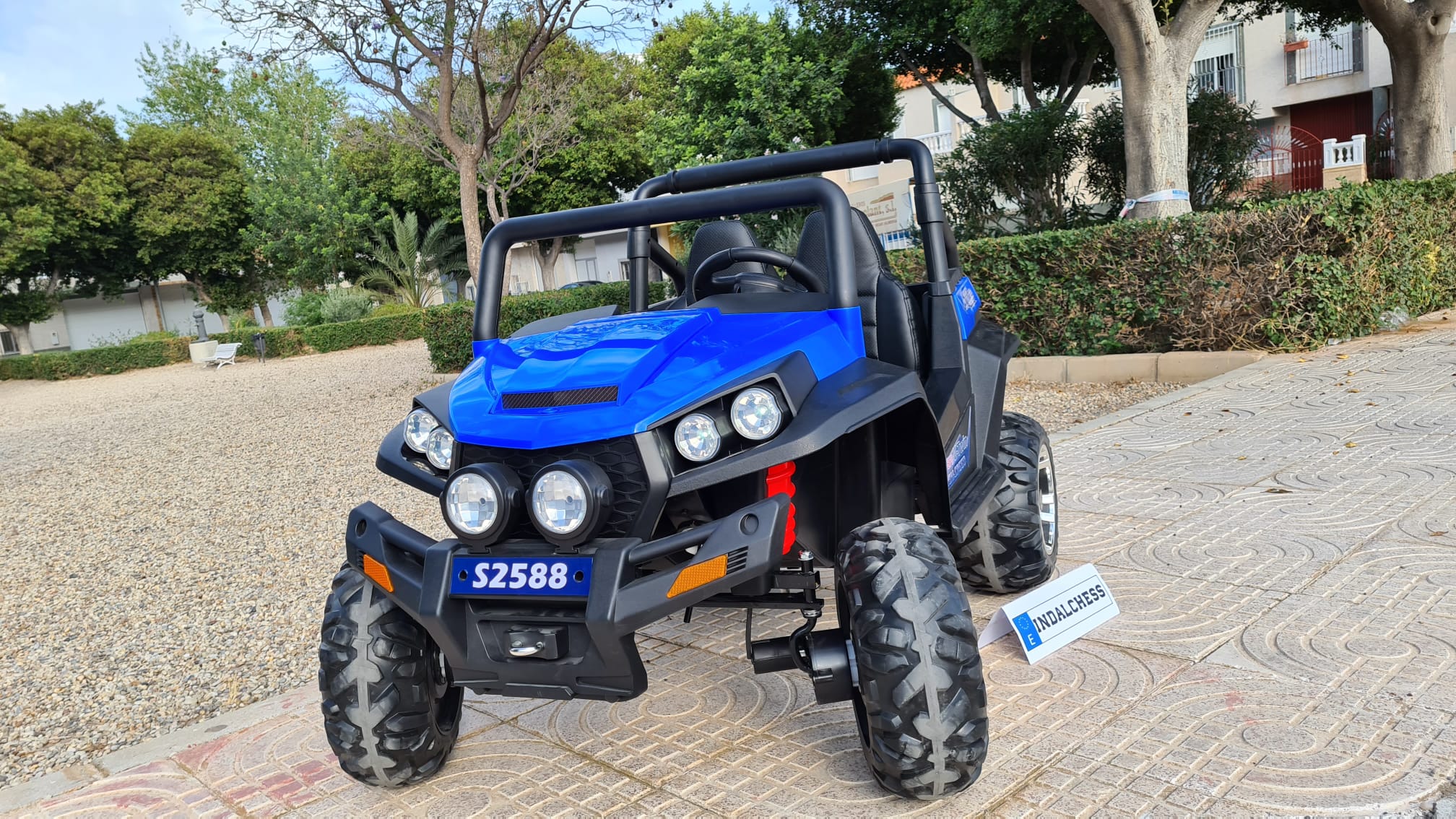 VENTA BUGGY RSX 4 MOTORES DE 45W - AZUL, Coches eléctricos y motos para ...