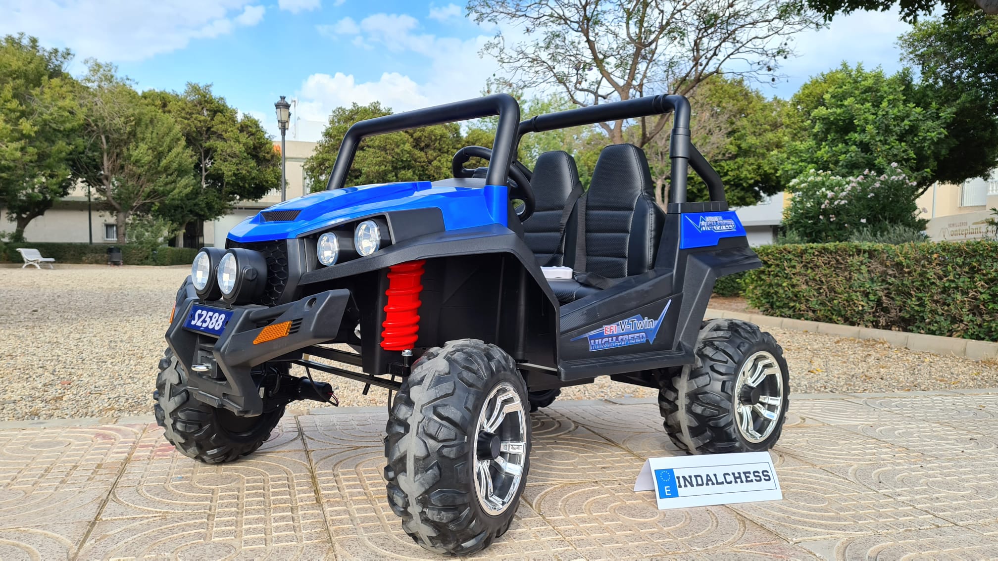 VENTA BUGGY RSX 4 MOTORES DE 45W - AZUL, Coches eléctricos y motos para ...
