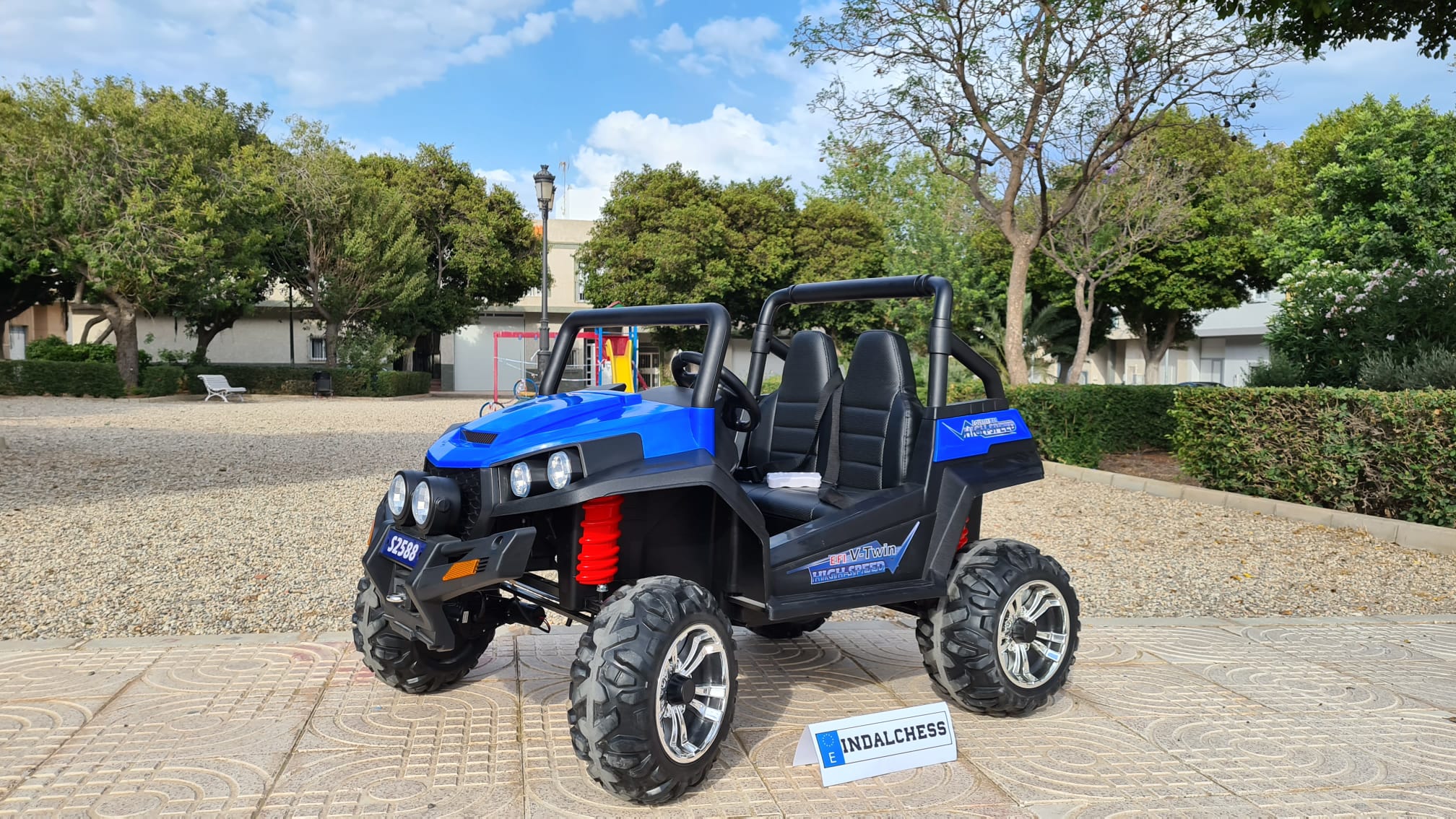 VENTA BUGGY RSX 4 MOTORES DE 45W - AZUL, Coches eléctricos y motos para ...