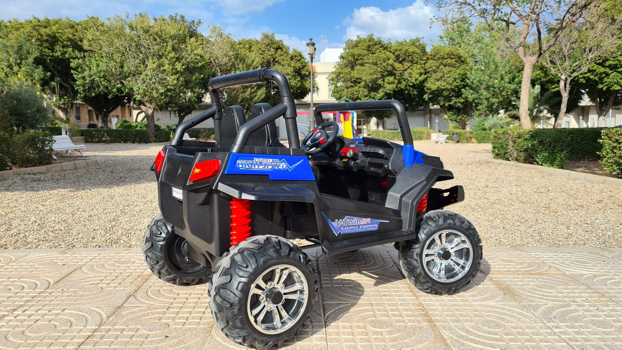 VENTA BUGGY RSX 4 MOTORES DE 45W - AZUL, Coches eléctricos y motos para ...