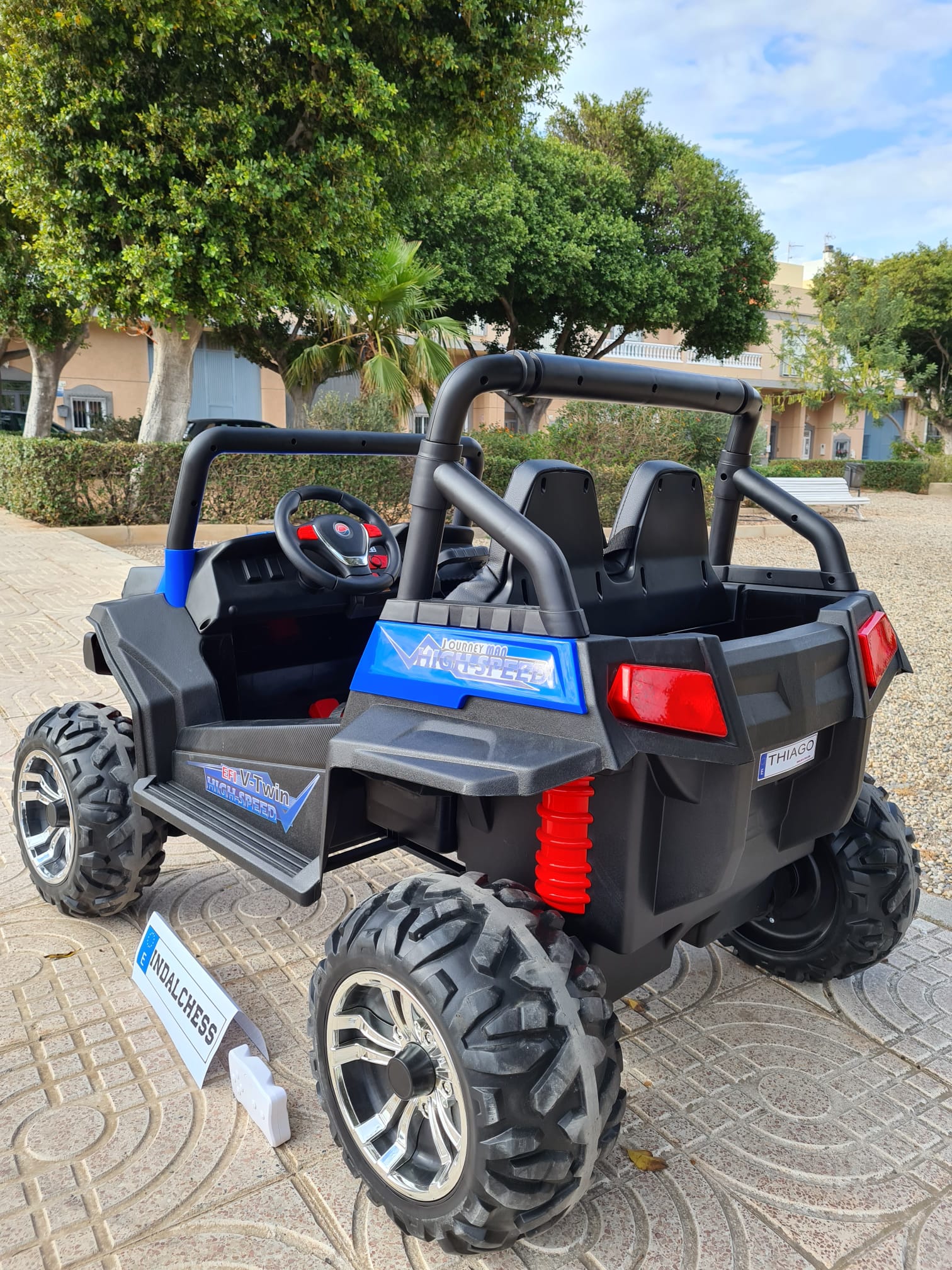 VENTA BUGGY RSX 4 MOTORES DE 45W - AZUL, Coches eléctricos y motos para ...