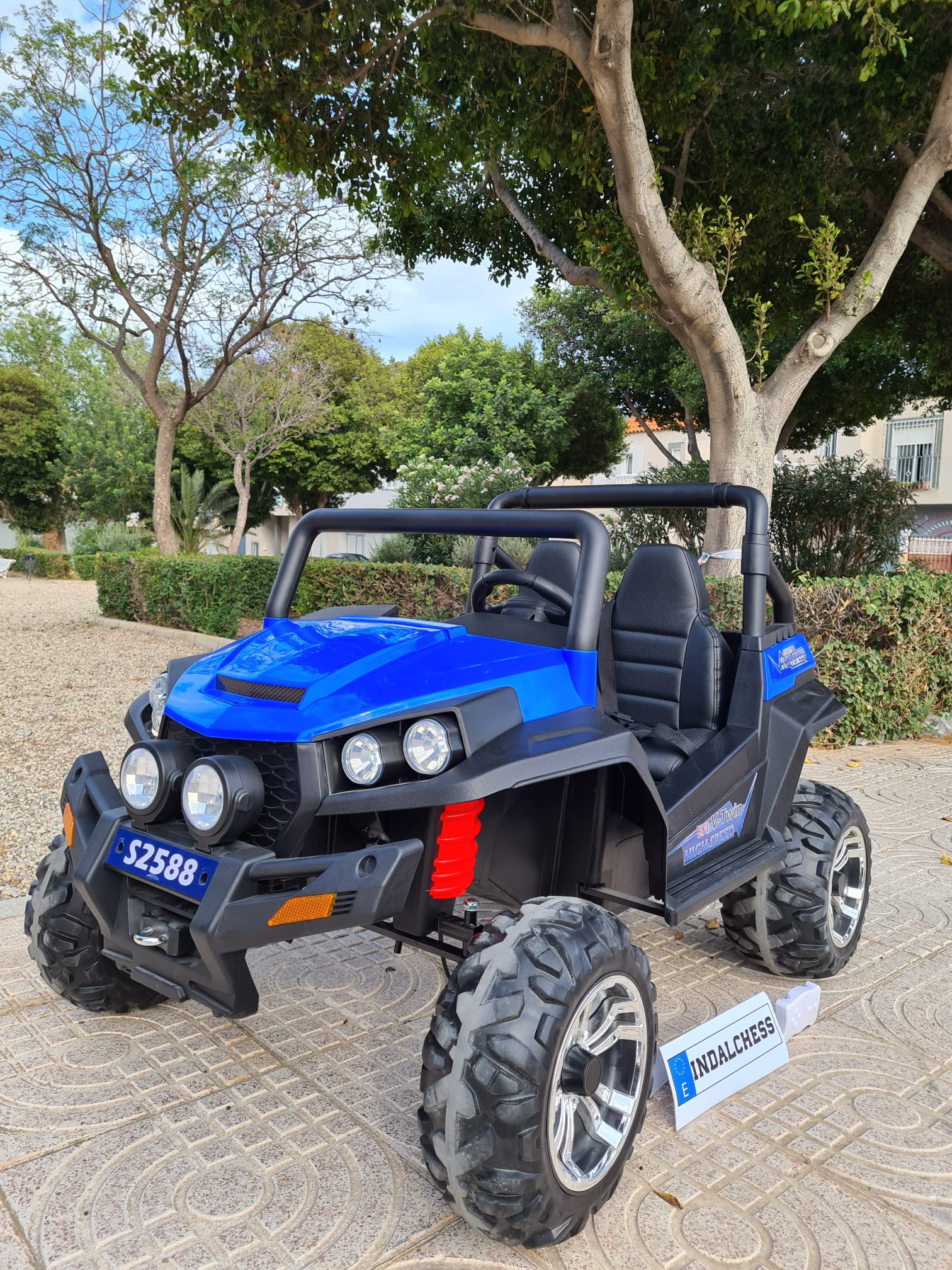 VENTA BUGGY RSX 4 MOTORES DE 45W - AZUL, Coches eléctricos y motos para ...