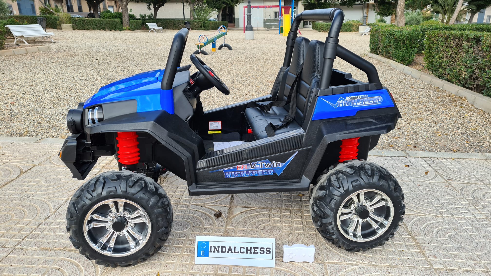 VENTA BUGGY RSX 4 MOTORES DE 45W - AZUL, Coches eléctricos y motos para ...
