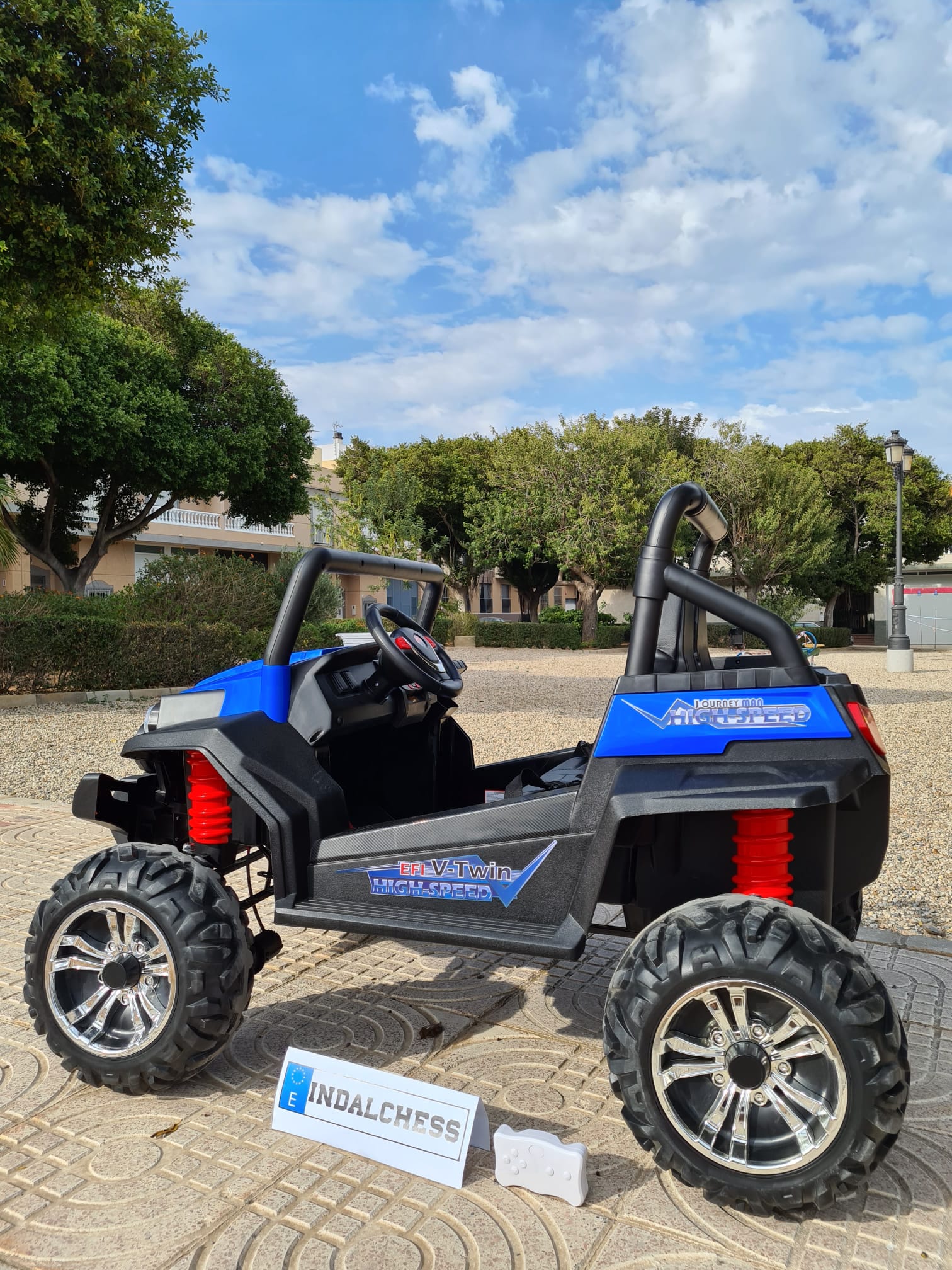 VENTA BUGGY RSX 4 MOTORES DE 45W - AZUL, Coches eléctricos y motos para ...
