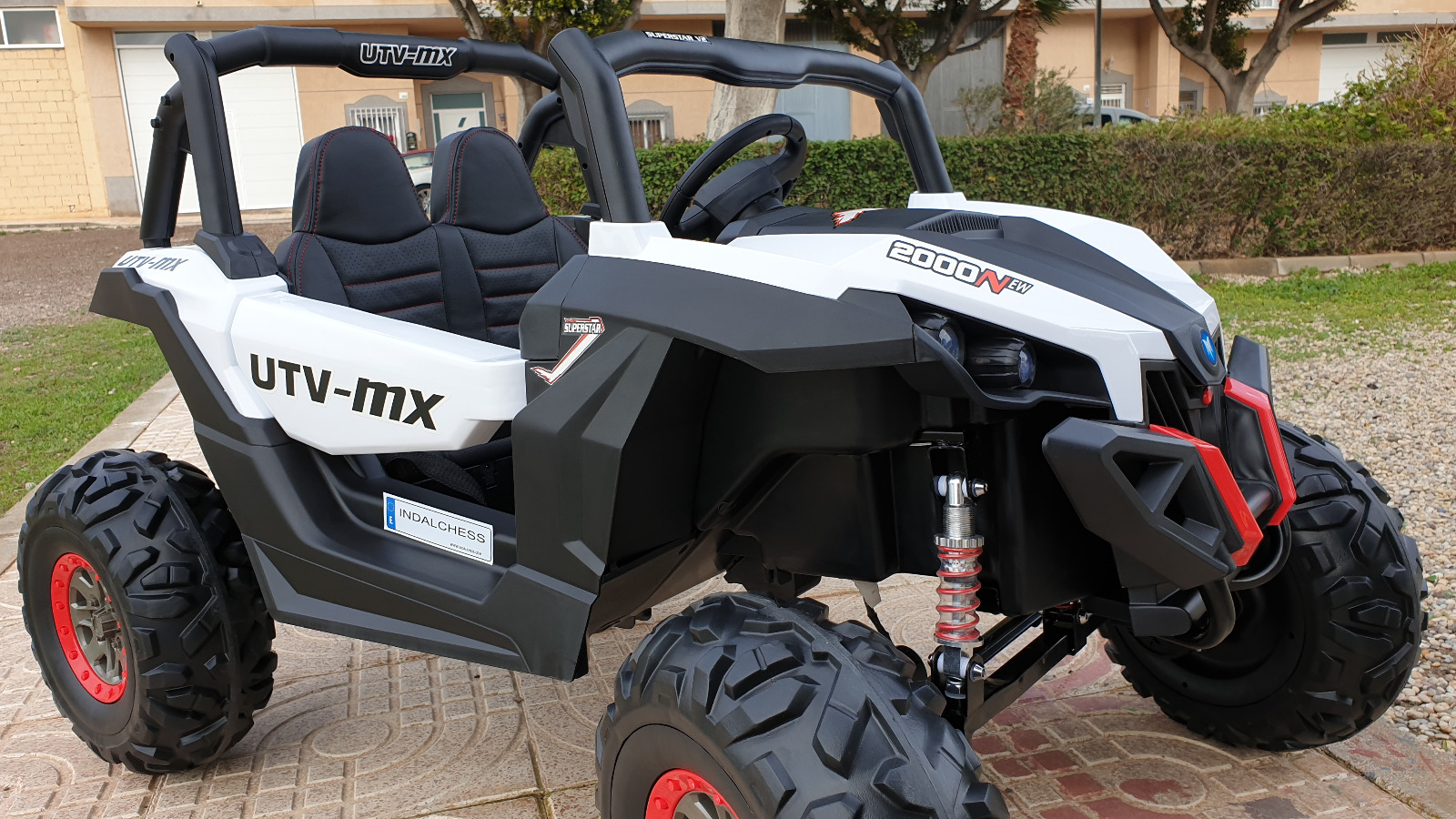 VENTA BUGGY 4 MOTORES Y 2 PLAZAS - BLANCO - PANTALLA MP4!! LEXMX3291 ...