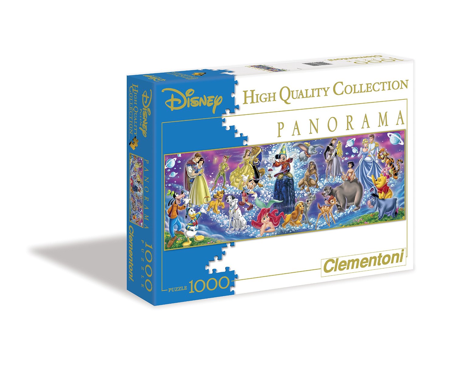 CLEMENTONI 30784. PUZZLE 1000 PANO Disney Family, IndalChess.com Tienda ...