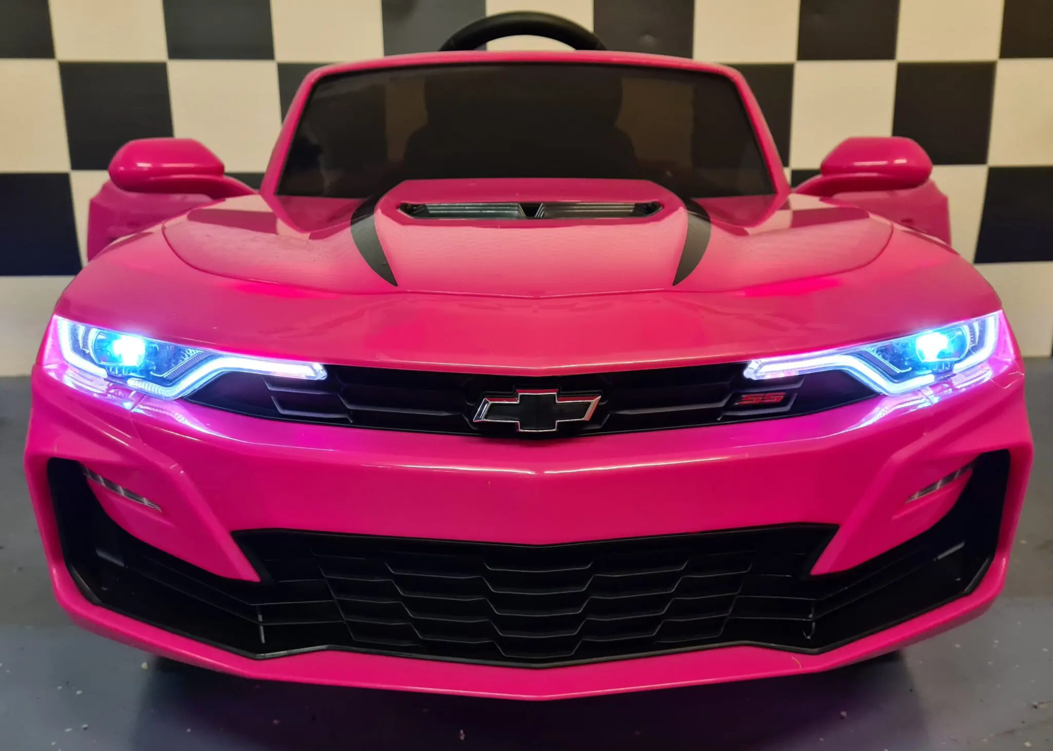 COCHE ELÉCTRICO INFANTIL CHEVROLET CAMARO ROSA-PINK, Coches eléctricos ...