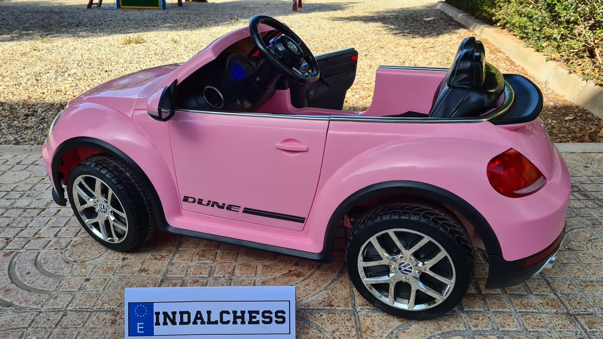 VENTA Escarabajo Volkswagen Beetle 12v rosa, Coches eléctricos y motos ...