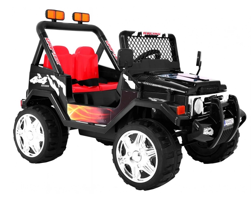JEEP RAPTOR 12V PARA NIÑOS DE 1 A 5 AÑOS, NEGRO, RC, Coches eléctricos ...