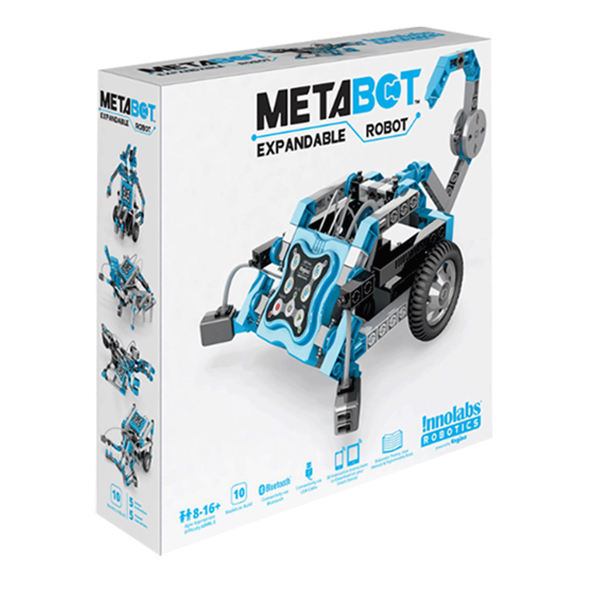 Kit Robot Z Robot Metabot Textedable ENGINO - KE592020 ROB20, Coches ...