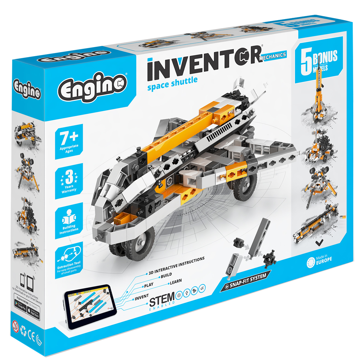 Inventor 2020 Mechanics Space Shuttle convertible 5 modelos - KE591041 ...