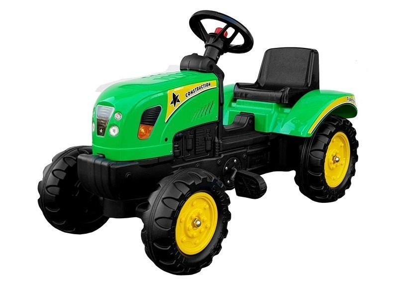 Tractor de Pedales Branson con Remolque, Color Verde - LE3827, Coches ...