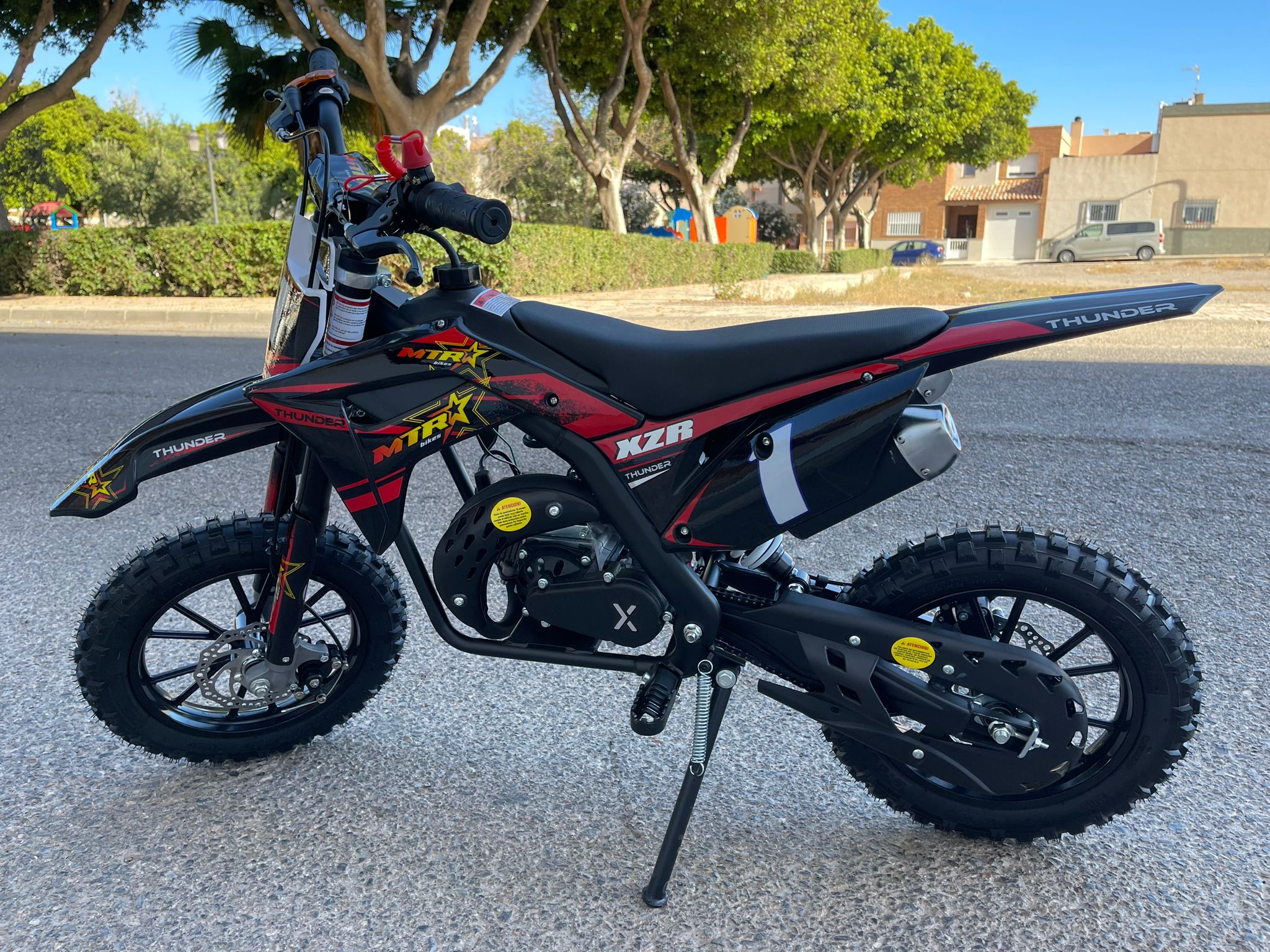 Venta MINI MOTO DE GASOLINA 49CC motocross para niños XZRredMalco ...