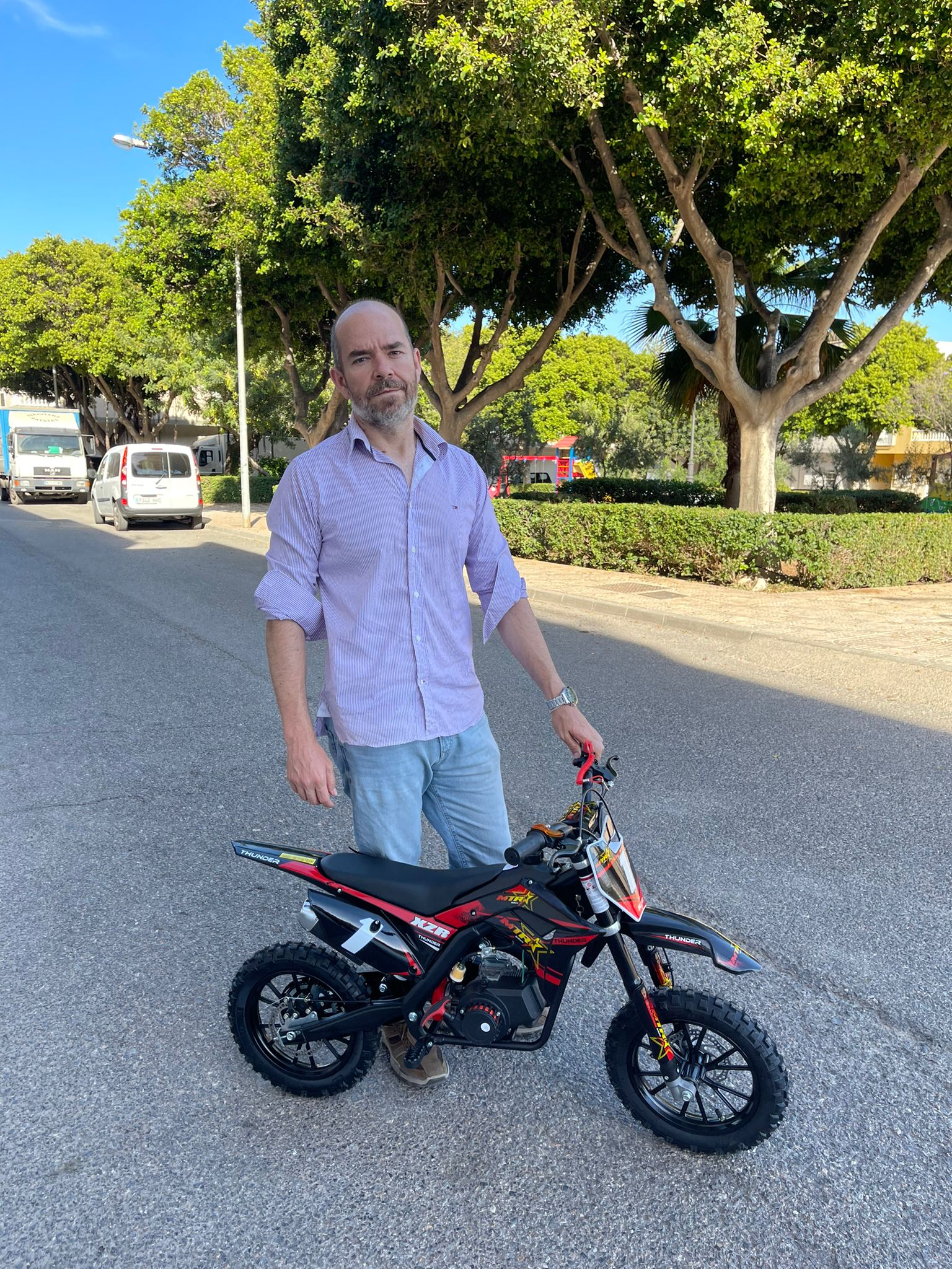 Venta MINI MOTO DE GASOLINA 49CC motocross para niños XZRredMalco ...