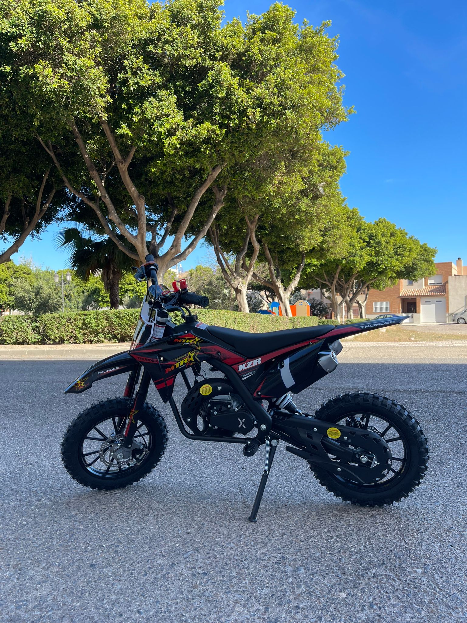 Venta MINI MOTO DE GASOLINA 49CC motocross para niños XZRredMalco ...