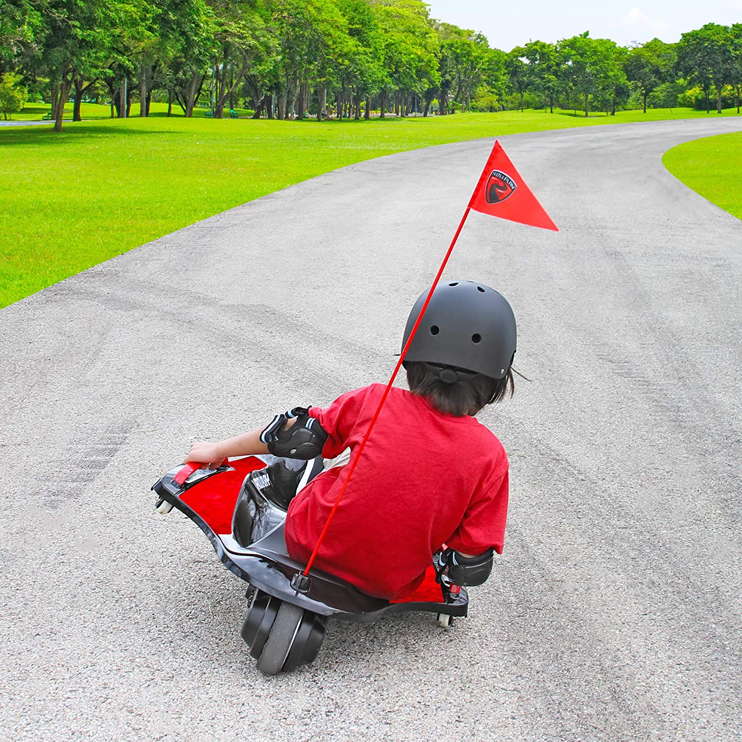 Vehículo eléctrico Rollplay Nighthawk, rojo, Coches eléctricos y motos ...