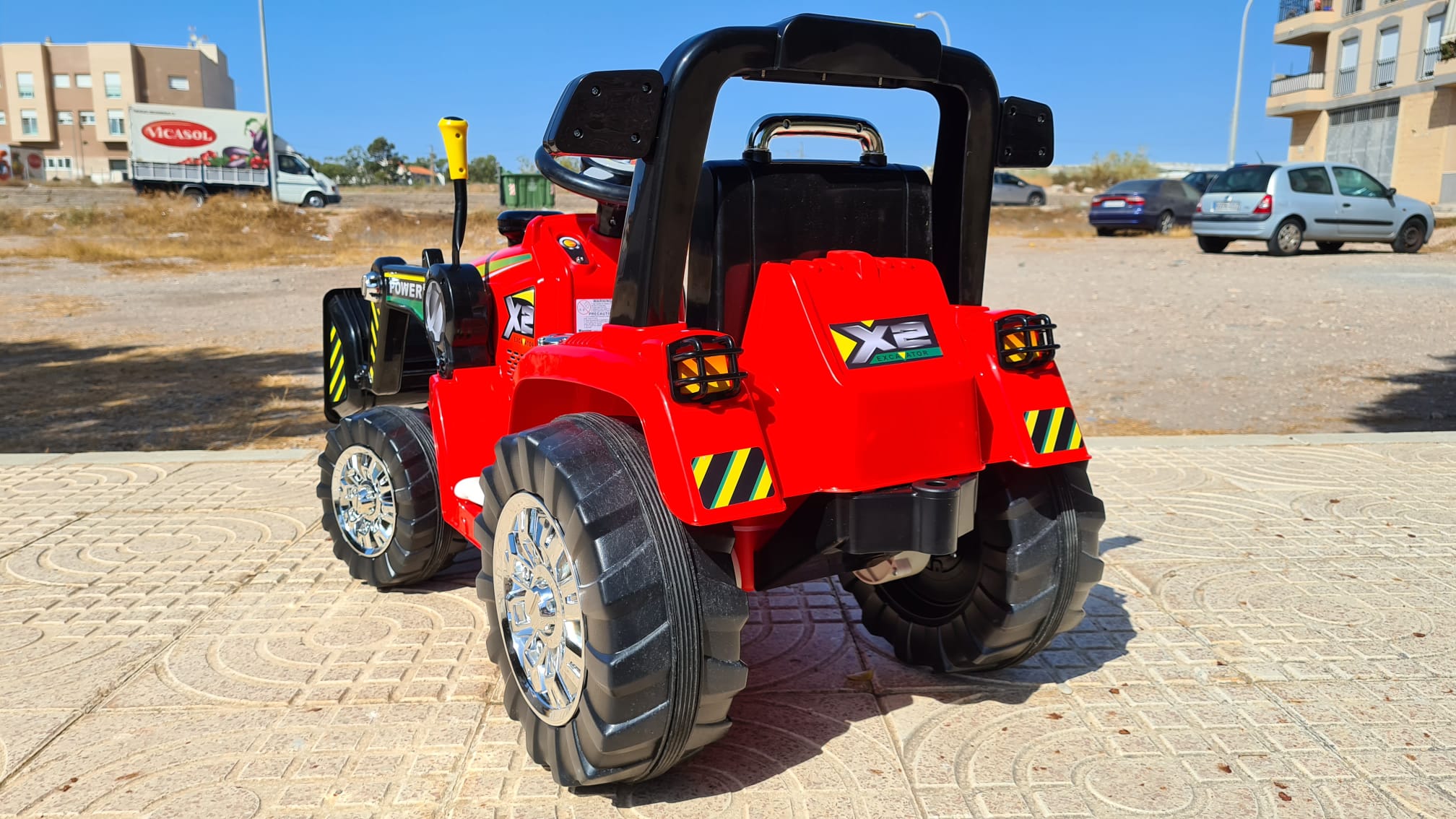 TRACTOR 12V PARA NIÑOS CON MANDO - TRACTOR INFANTIL 12V TELEDIRIGIDO ...