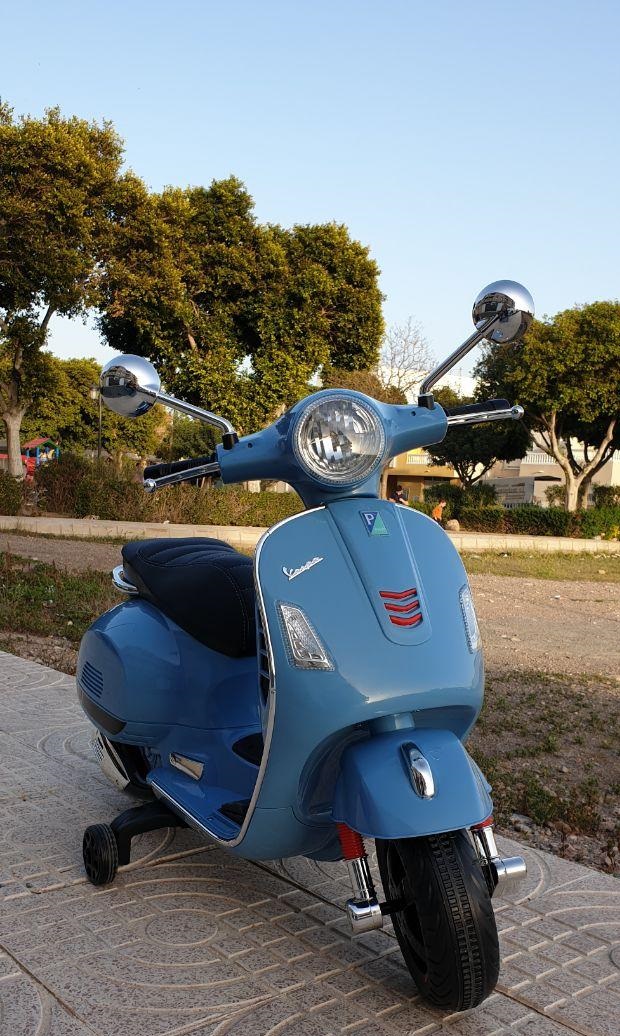 VESPA INFANTIL 12V, AZUL - VESPAS ELECTRICAS PARA NIÑOS, Coches ...