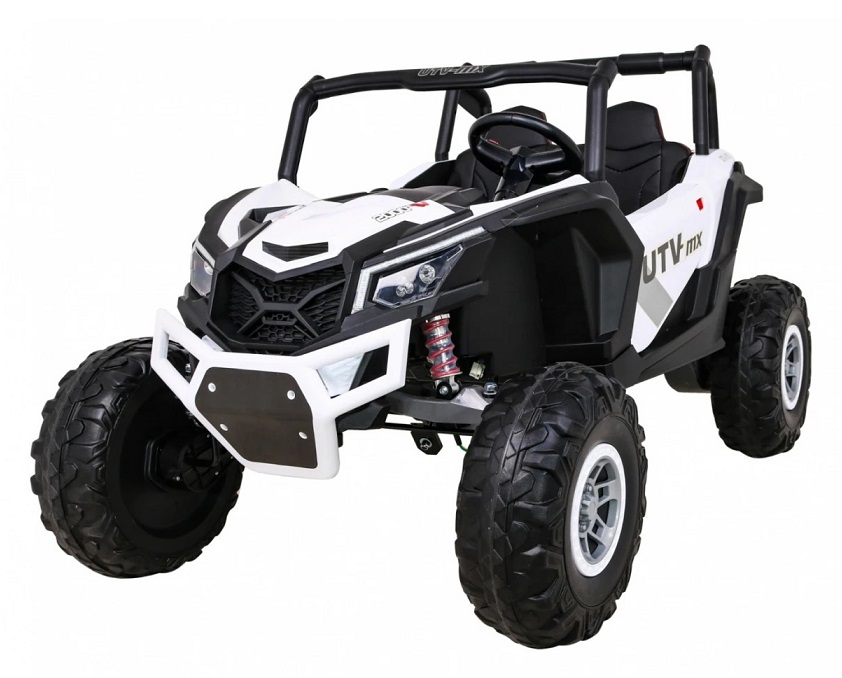 BUGGY 24V PARA NIÑOS HASTA 8 AÑOS, 4X4, BLANCO, RC, 2 PLAZAS, Coches ...