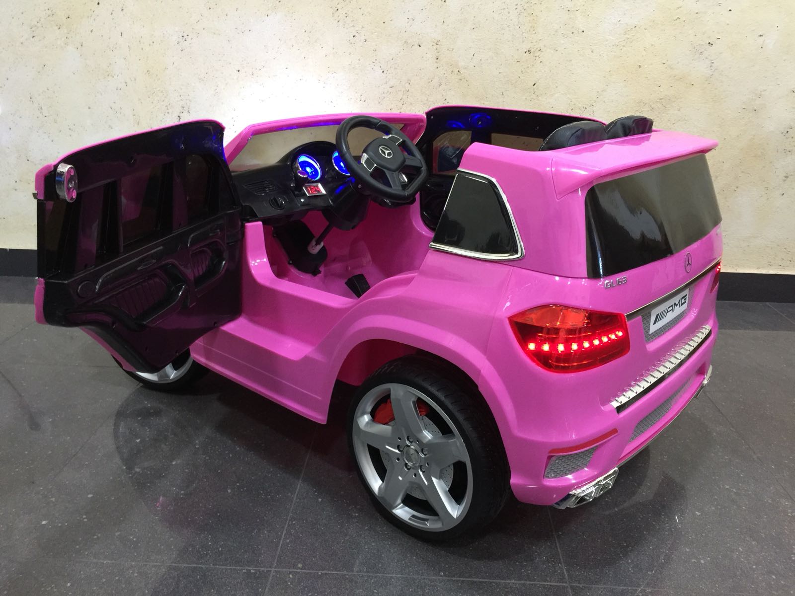 MERCEDES GL63 12V ROSA infantil - COCHES PARA NIÑOS, IndalChess Tienda ...