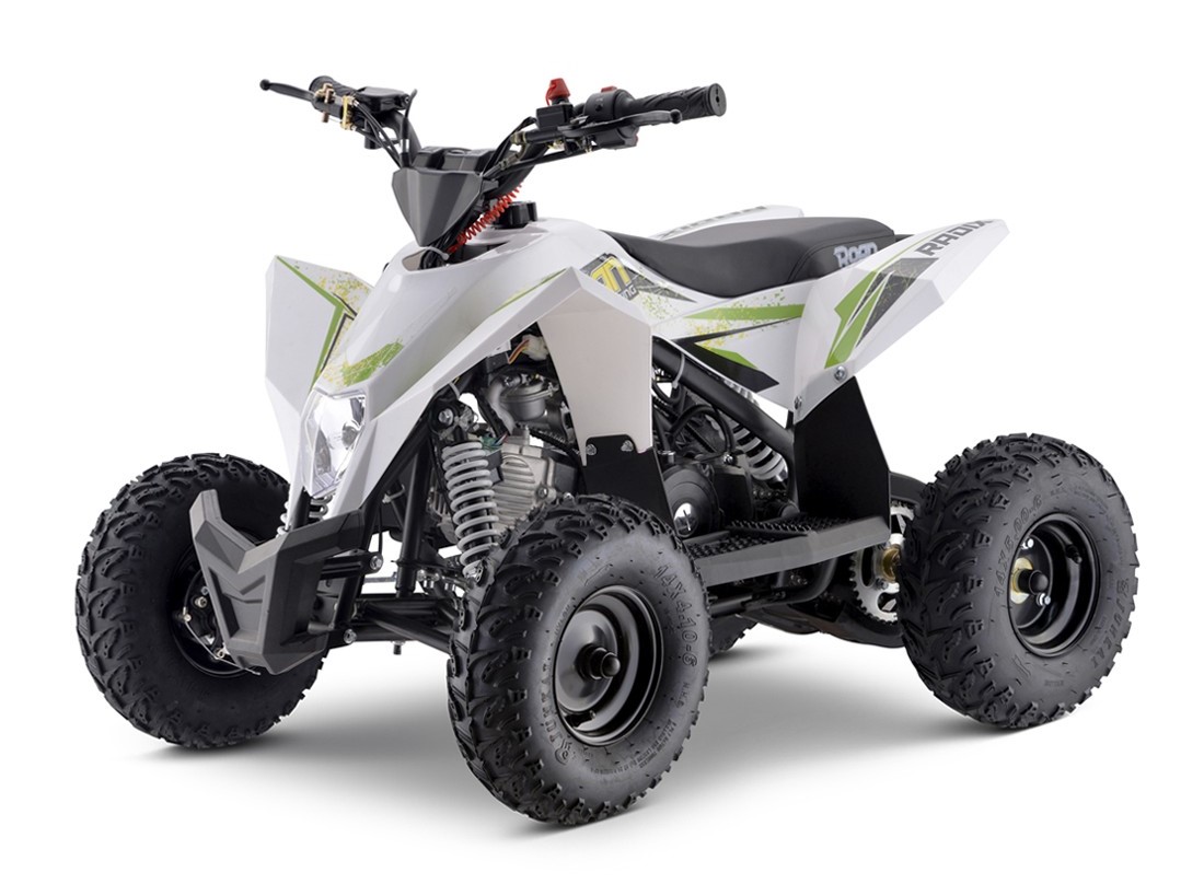 Mini Quad de gasolina de 90cc PoloRoanRadix verde ruedas grandes de 6 ...