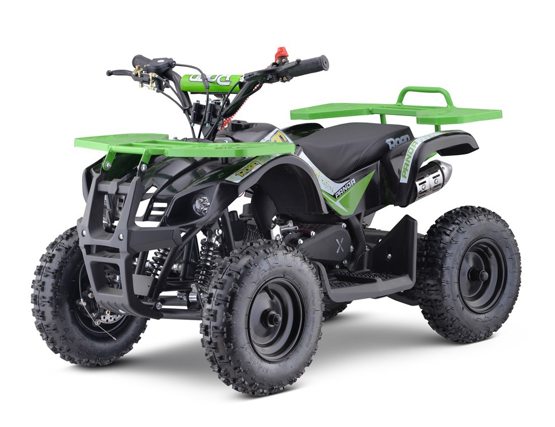 Mini quad de gasolina 49cc roanpolopanda VERDE, Coches eléctricos y ...