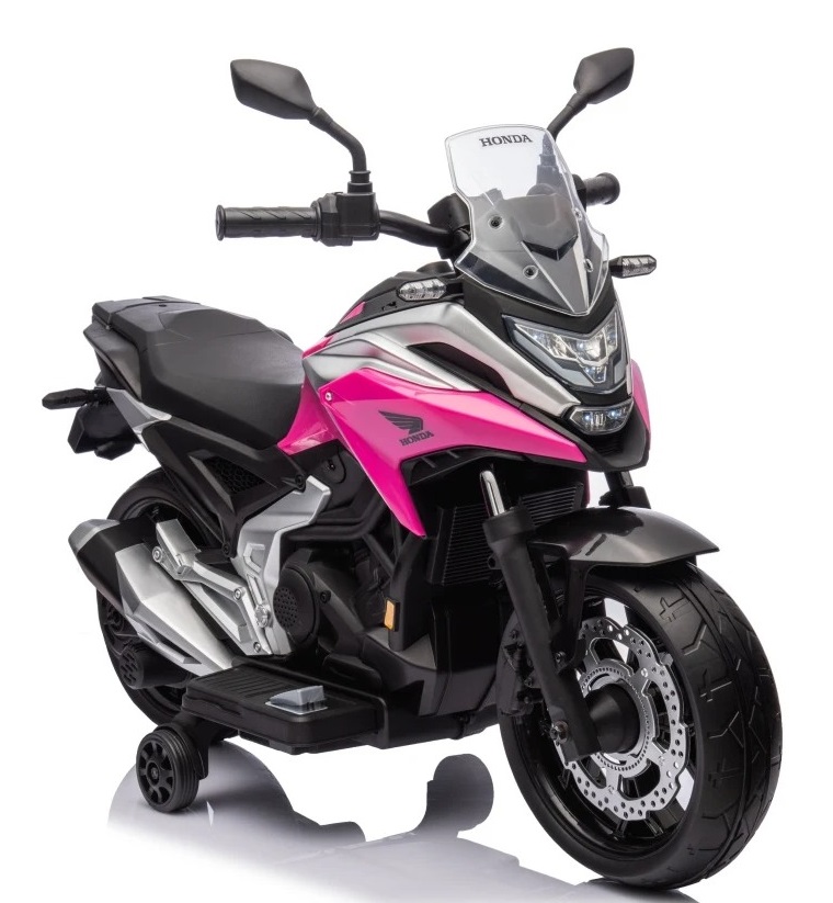 Moto eléctrica niños de 3 a 5 años, 12v, HONDA, ROSA, Coches eléctricos ...