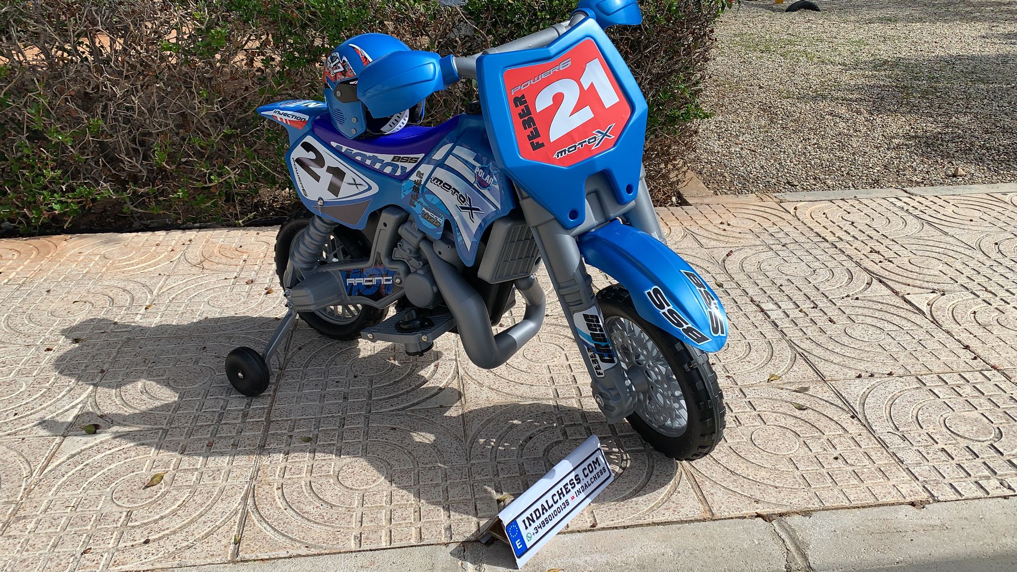MOTO ELECTRICA 6V - MOTOS ELECTRICAS 6V FEBER, IndalChess Tienda de ...