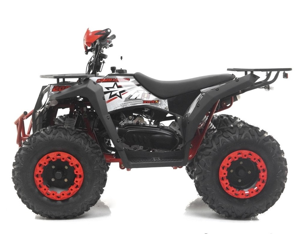 QUAD AUTOMÁTICO 200CC RFZ COMMANDER-R10, ROJO, HASTA 150 KG, (CIRCUITO ...