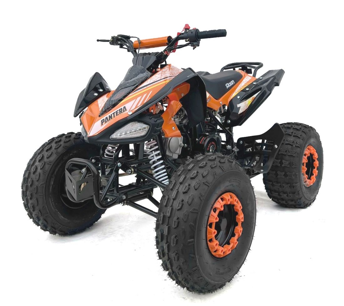 Quad 110cc Automático R8 con marcha atrás y luces de led ...